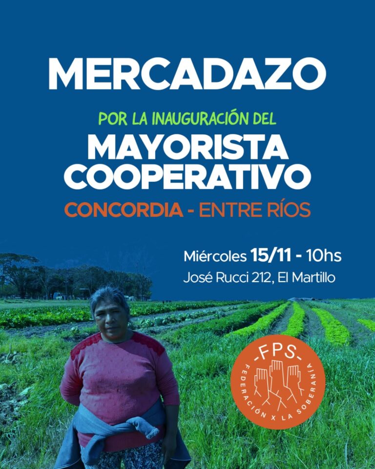 Mercadazo de la Federación por la Soberanía en Concordia